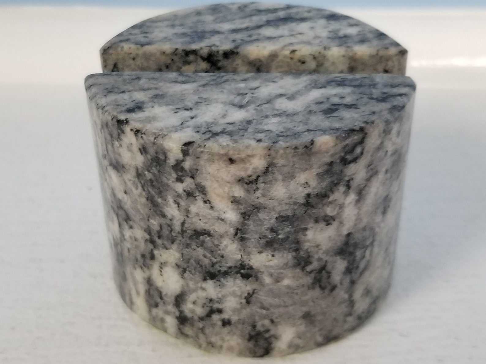Hand Made Polished Stone Business Card Holder, Stone Cell Phone Holder ...