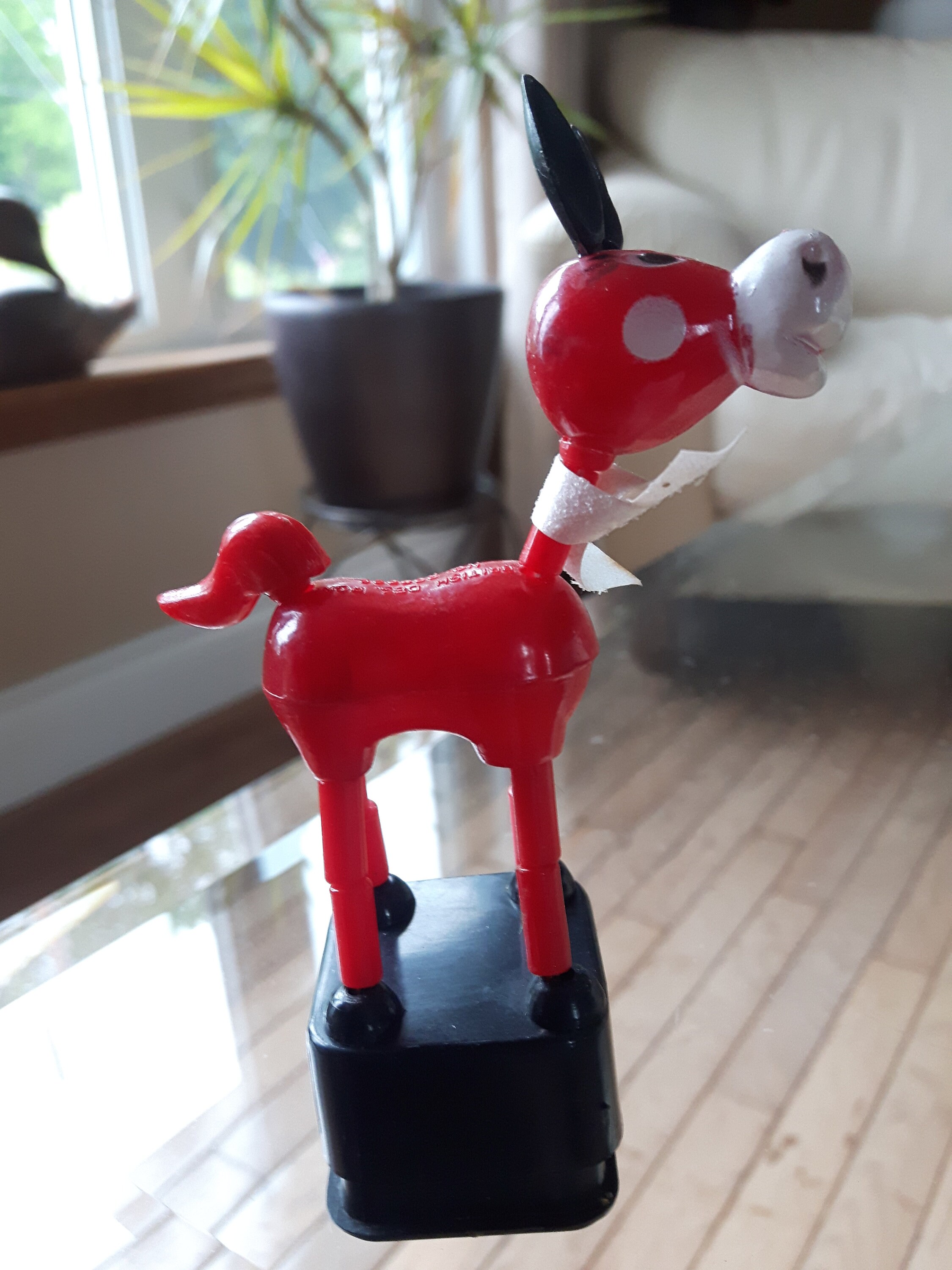 Vintage Push Button Puppet Toys Santa Claus Push Button Toy - Etsy