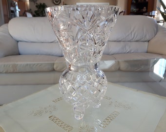 Crystal Pinwheel Vase | Etsy