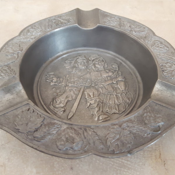 Pewter Ashtray - Etsy