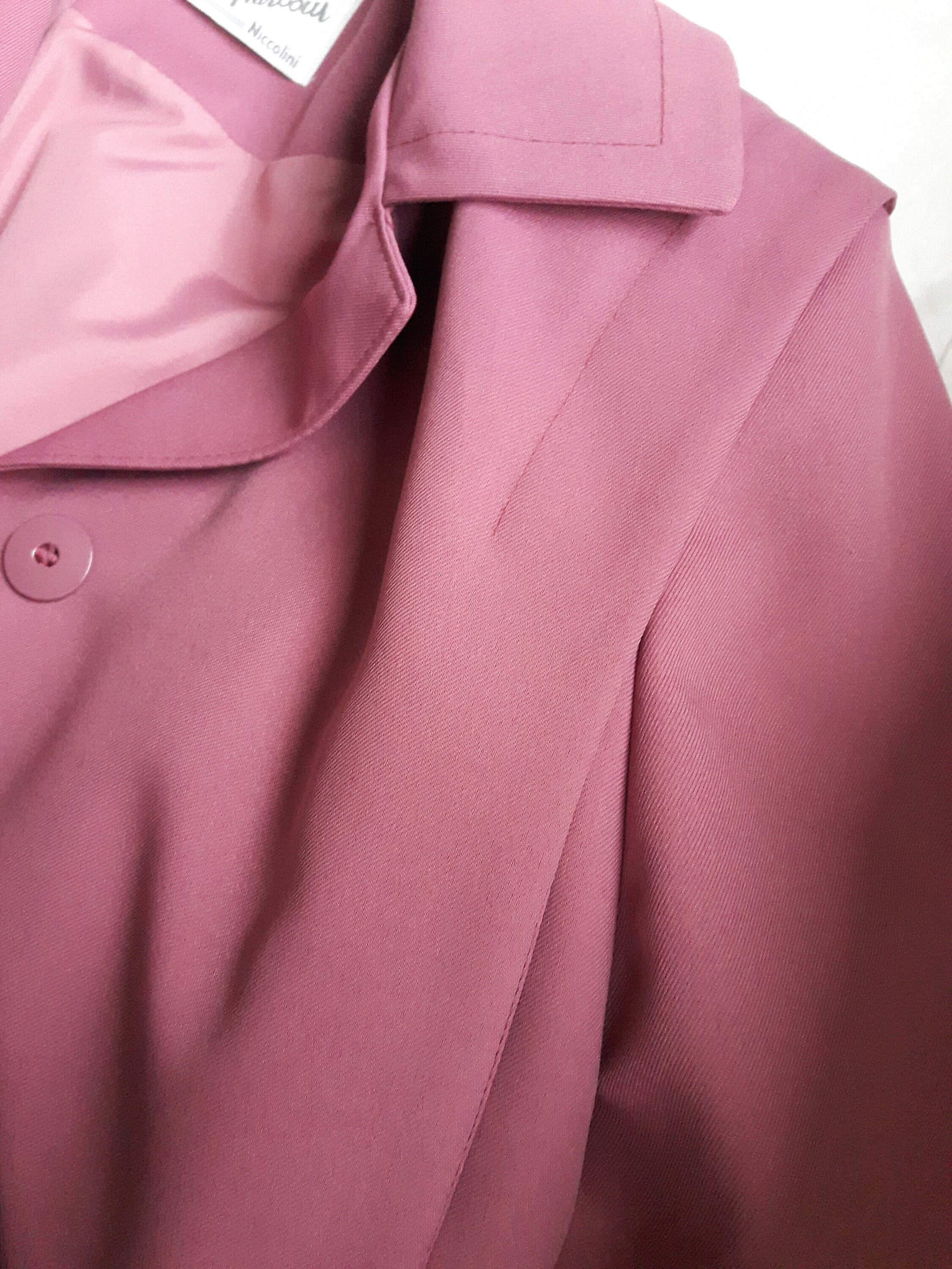 Misty Harbour by Niccolini Dusty Rose Women's Spring Coat - Etsy