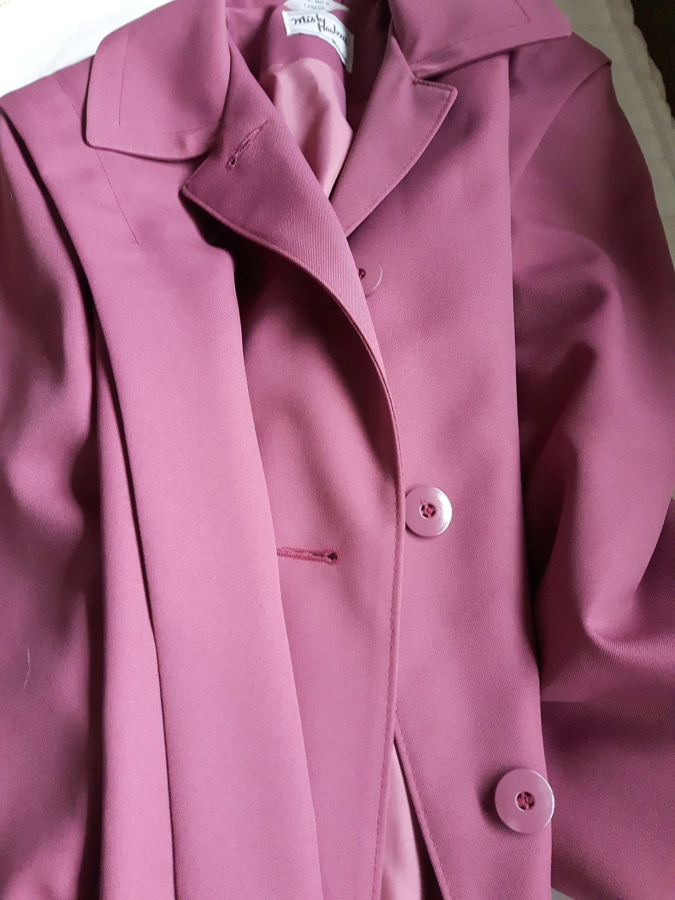 Misty Harbour by Niccolini Dusty Rose Women's Spring Coat - Etsy