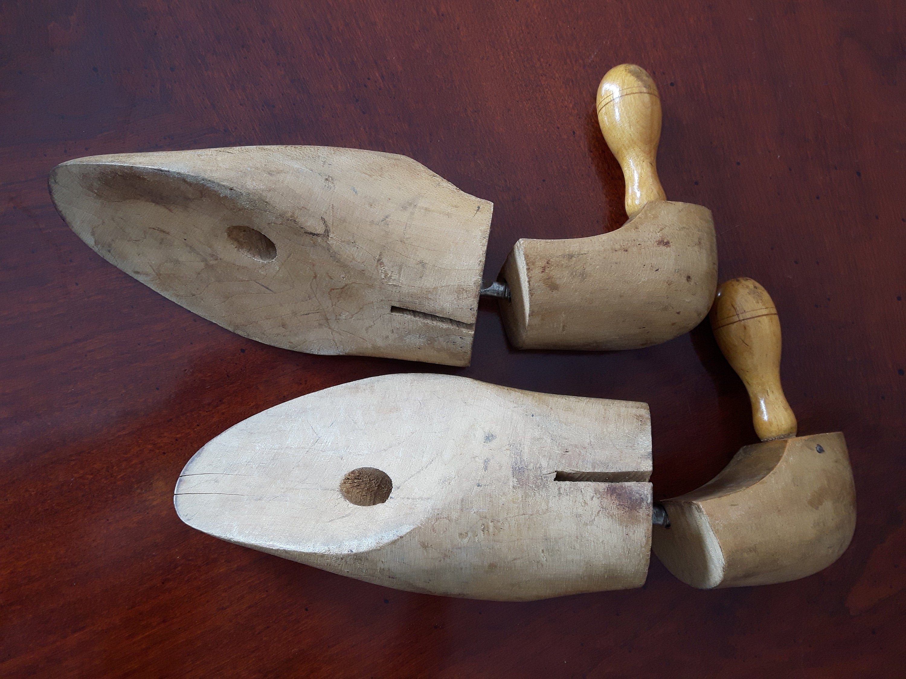 Antique Hinged Wooden Shoe Stretchers: Packard's Patented Lasts - Etsy