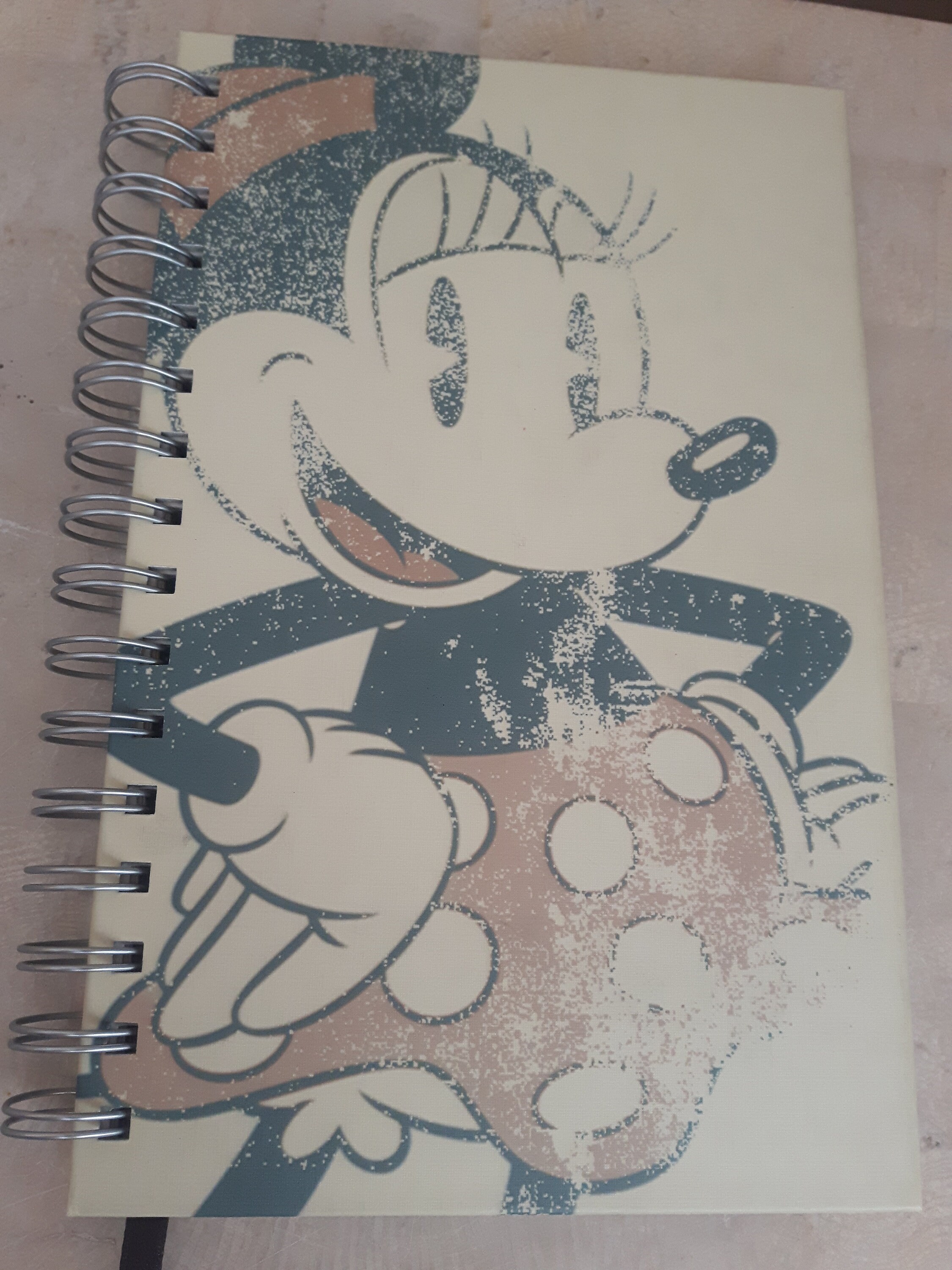 Vintage Minnie Mouse Journal Notebook With Colibri Mouse Ears - Etsy ...