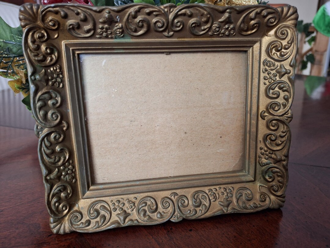 Vintage Plastic Photo Frame Made in Hong Kong, Plastic Photo Frame No ...