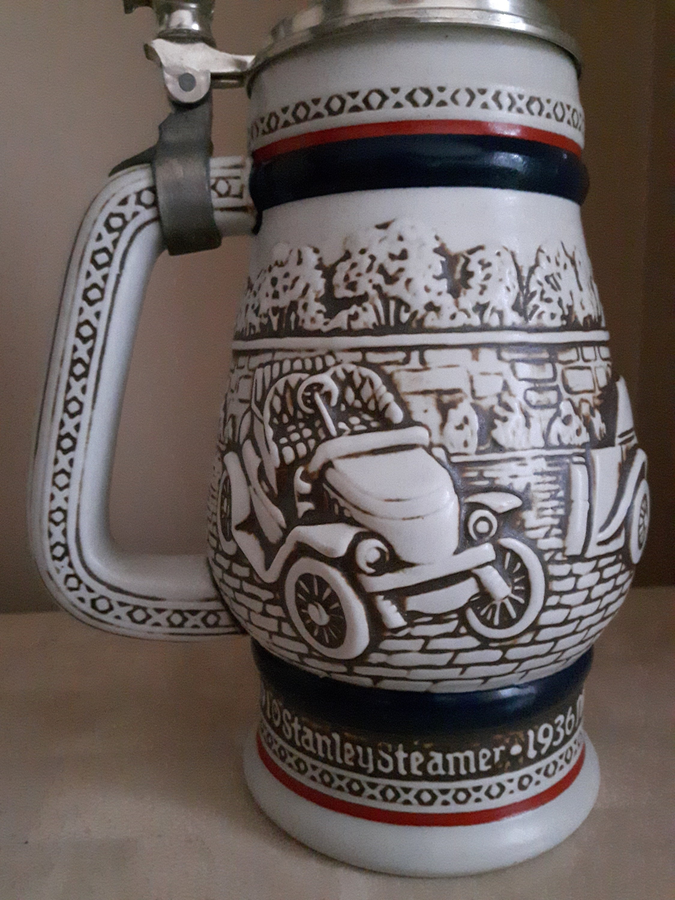 Vintage 1980 Avon Beer Stein Beer Tankard Old Cars Beer - Etsy