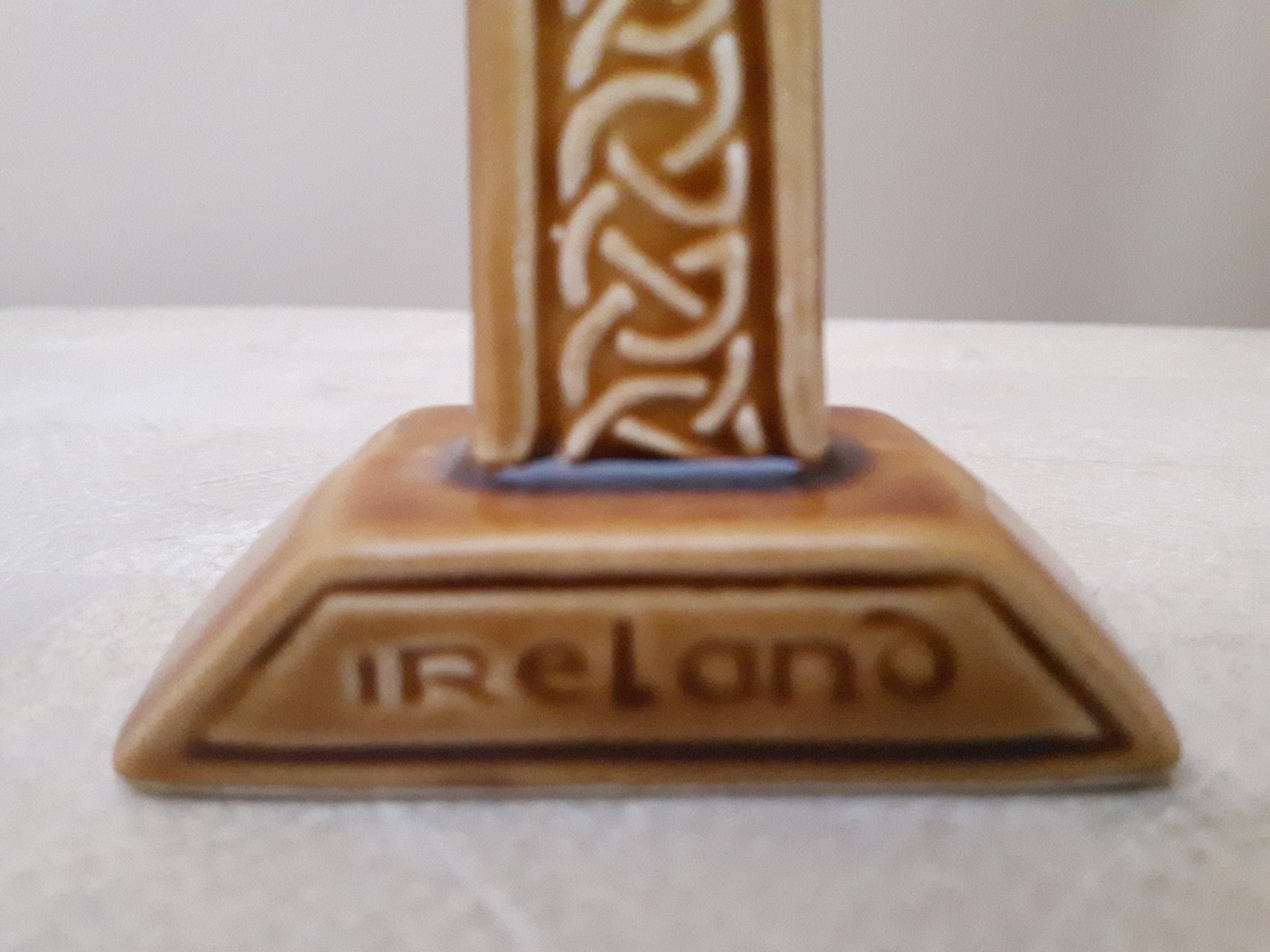 Vintage Ceramic Celtic Cross: Ireland Souvenir Pottery - Etsy
