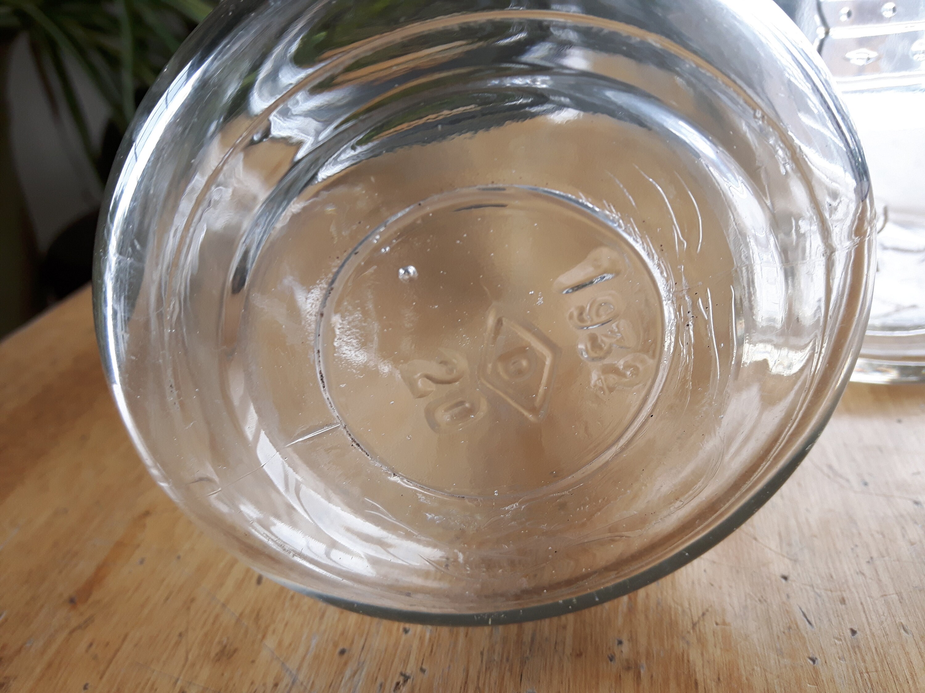 Set of 2 1930s Crown Mason Jars Dominion Glass Crown 1 Quart - Etsy Denmark