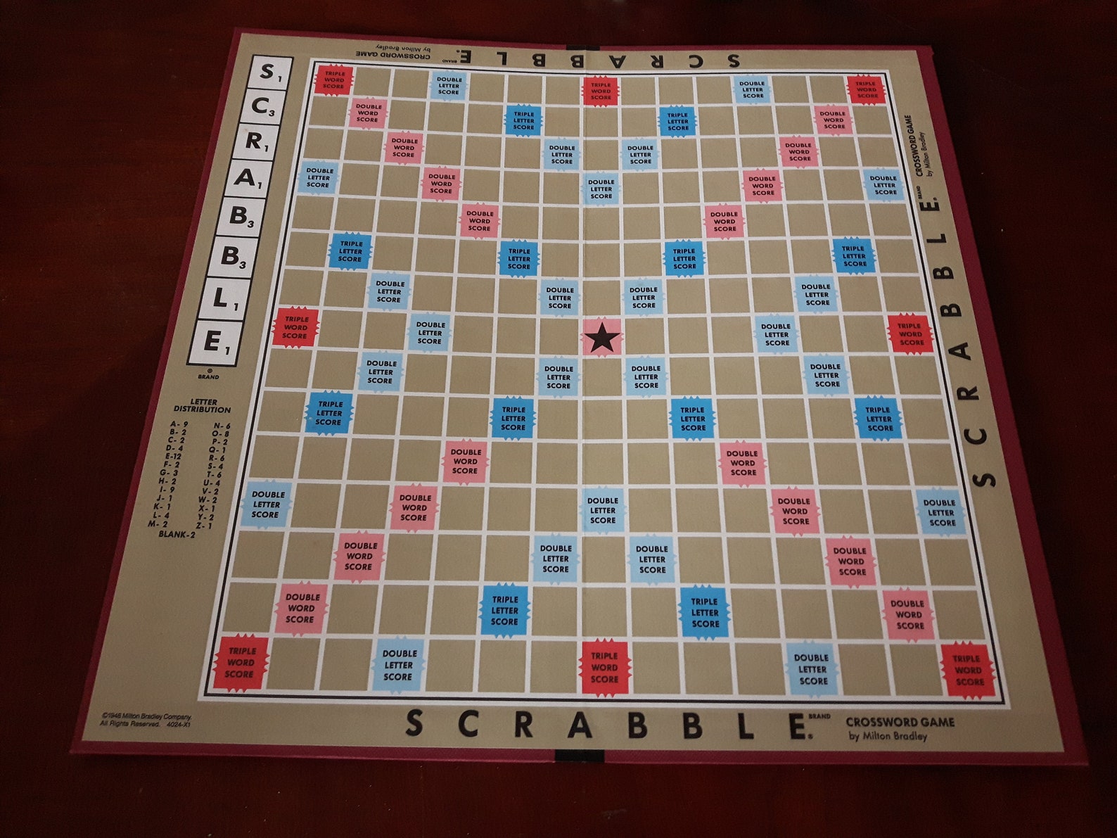 Jeu de Scrabble vintage Jeu de plateau de Scrabble Jeu de | Etsy Canada
