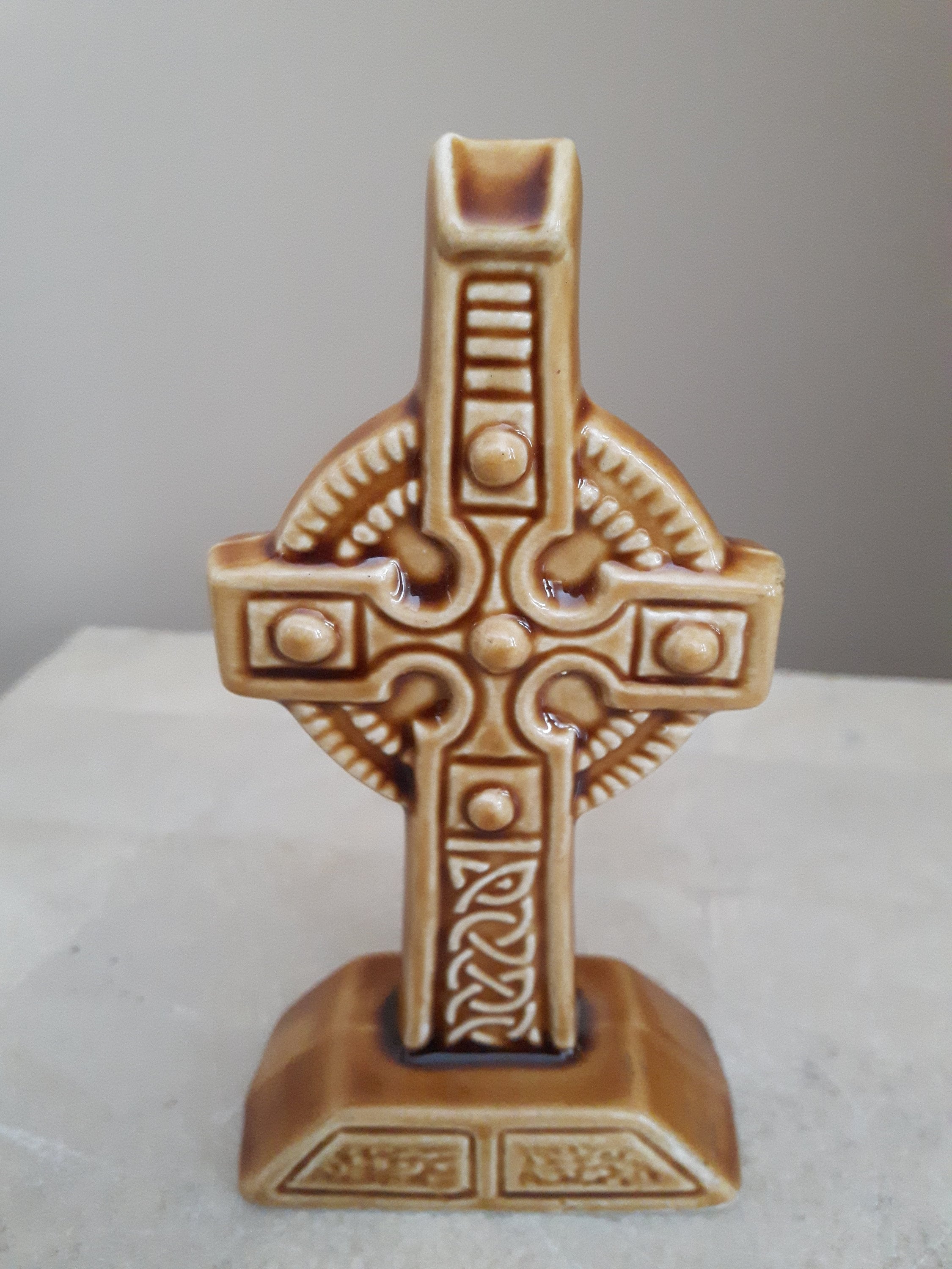 Vintage Ceramic Celtic Cross Souvenir of Ireland Ceramic - Etsy