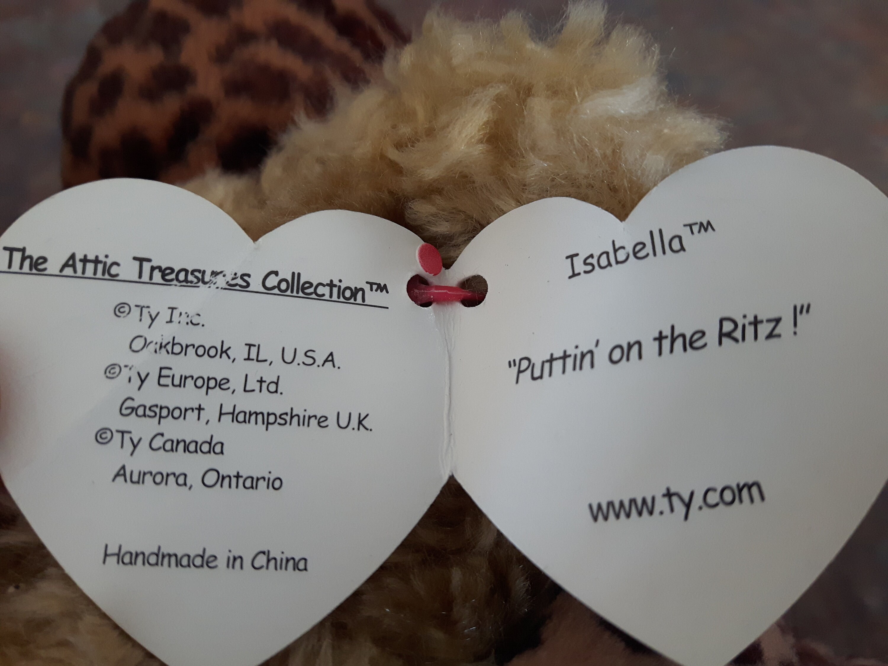 Ty Attic Treasure Collection Isabella Collectible Vintage Ty | Etsy
