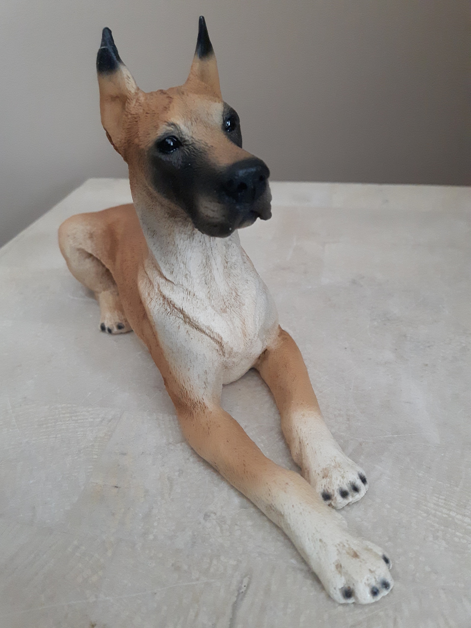 Vintage Castagna Resin Dog Figurines Dog Sculptures by | Etsy