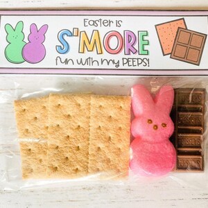 S'MORE Fun With My PEEPS Gift Tag - Etsy