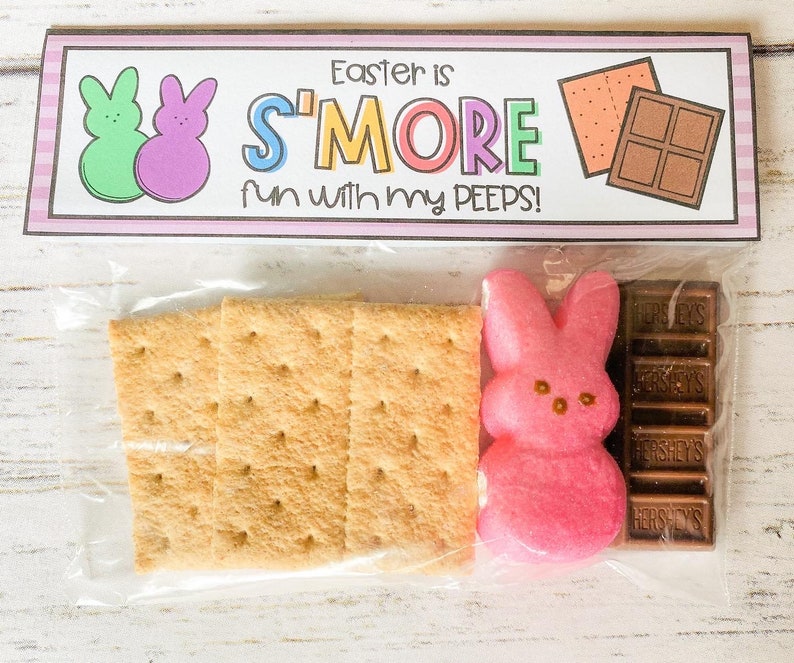 S'MORE Fun With My PEEPS Gift Tag - Etsy