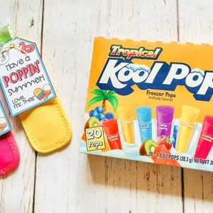 Summer Gift Tags for Popsicles - Etsy