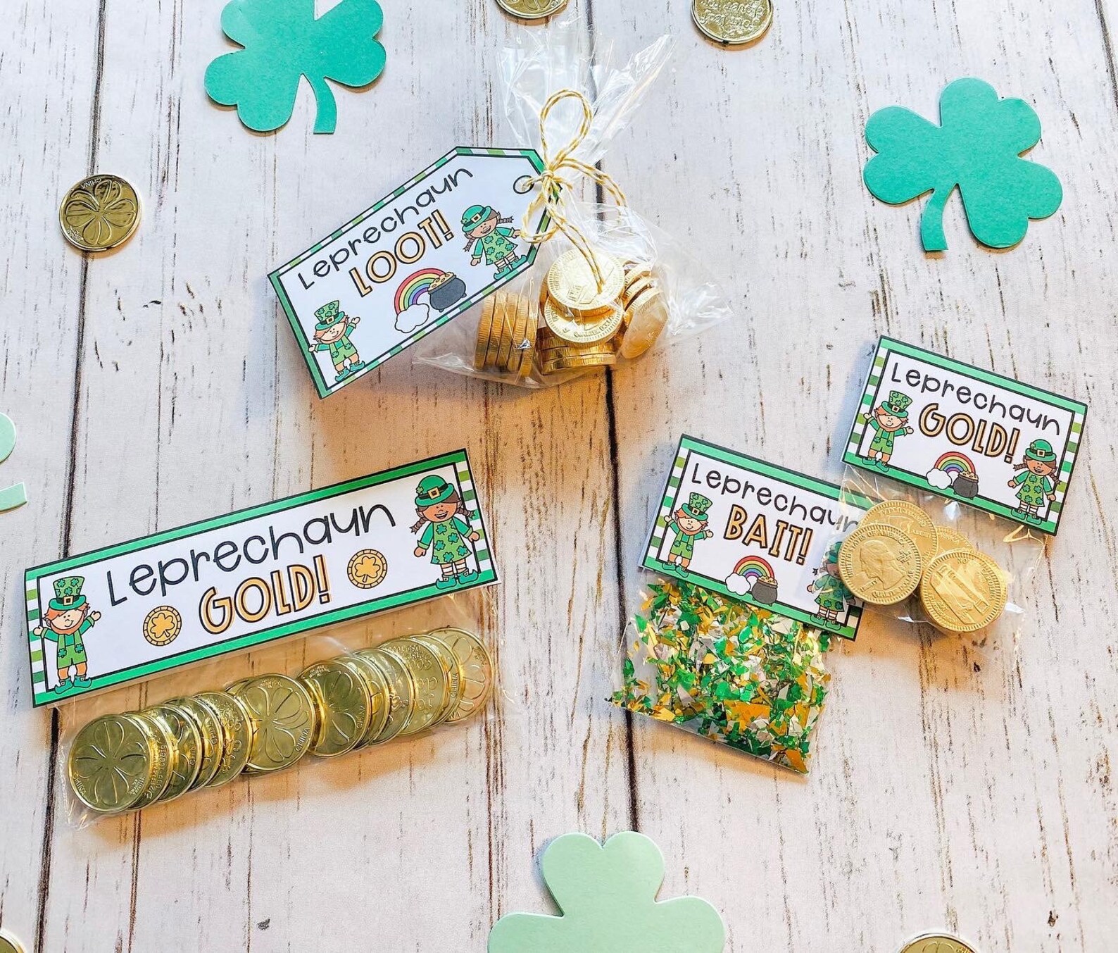 Leprechaun Letter and Gift Tags - Etsy