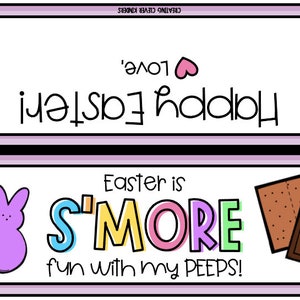 S'MORE Fun With My PEEPS Gift Tag - Etsy