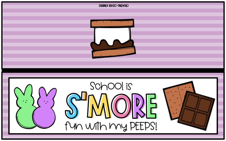 S'MORE Fun With My PEEPS Gift Tag - Etsy
