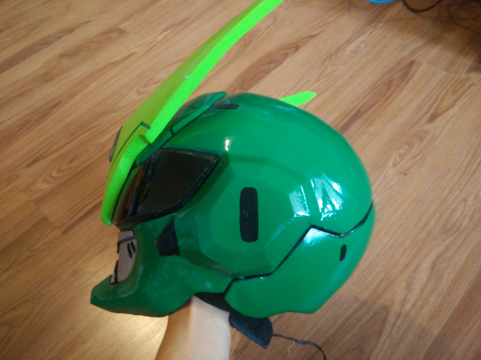 Genji Shimada Sentai skin helmet | Etsy