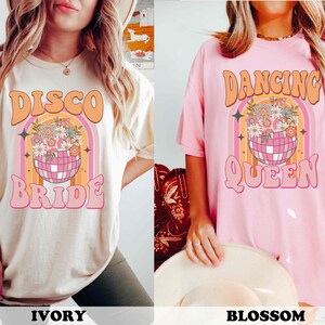 Disco Bachelorette Shirts Brides Last Disco Theme Bachelorette Comfort ...