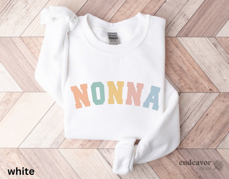 Nonna Sweatshirt for Grandma Mother's Day Gift Nonna to Be for ...