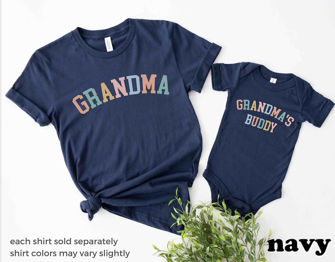 Grandma and Me Matching Shirts New Grandma Gift Matching Grandma ...