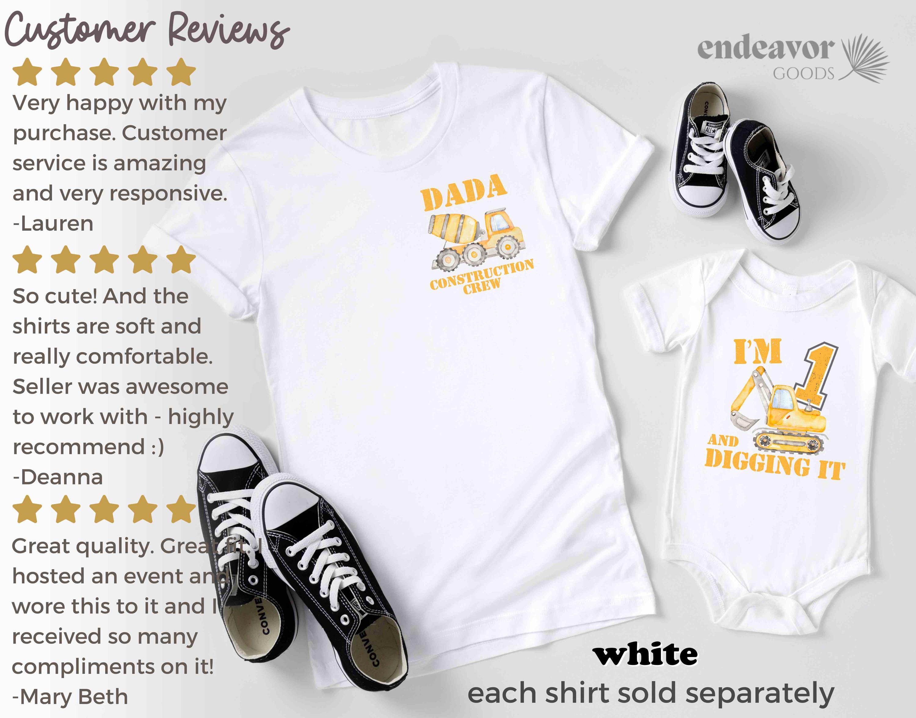 Construction Birthday Shirts Construction Theme Birthday One and ...