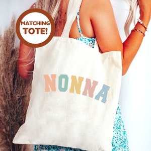 Nonna Sweatshirt for Grandma Mother's Day Gift Nonna to Be for Grandmother Funny Grandma Shirt ...