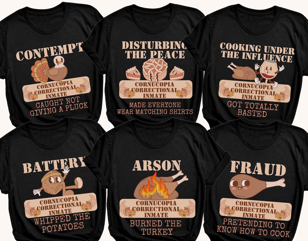 Family Thanksgiving Shirts Friendsgiving Shirts Funny Thanksgiving ...
