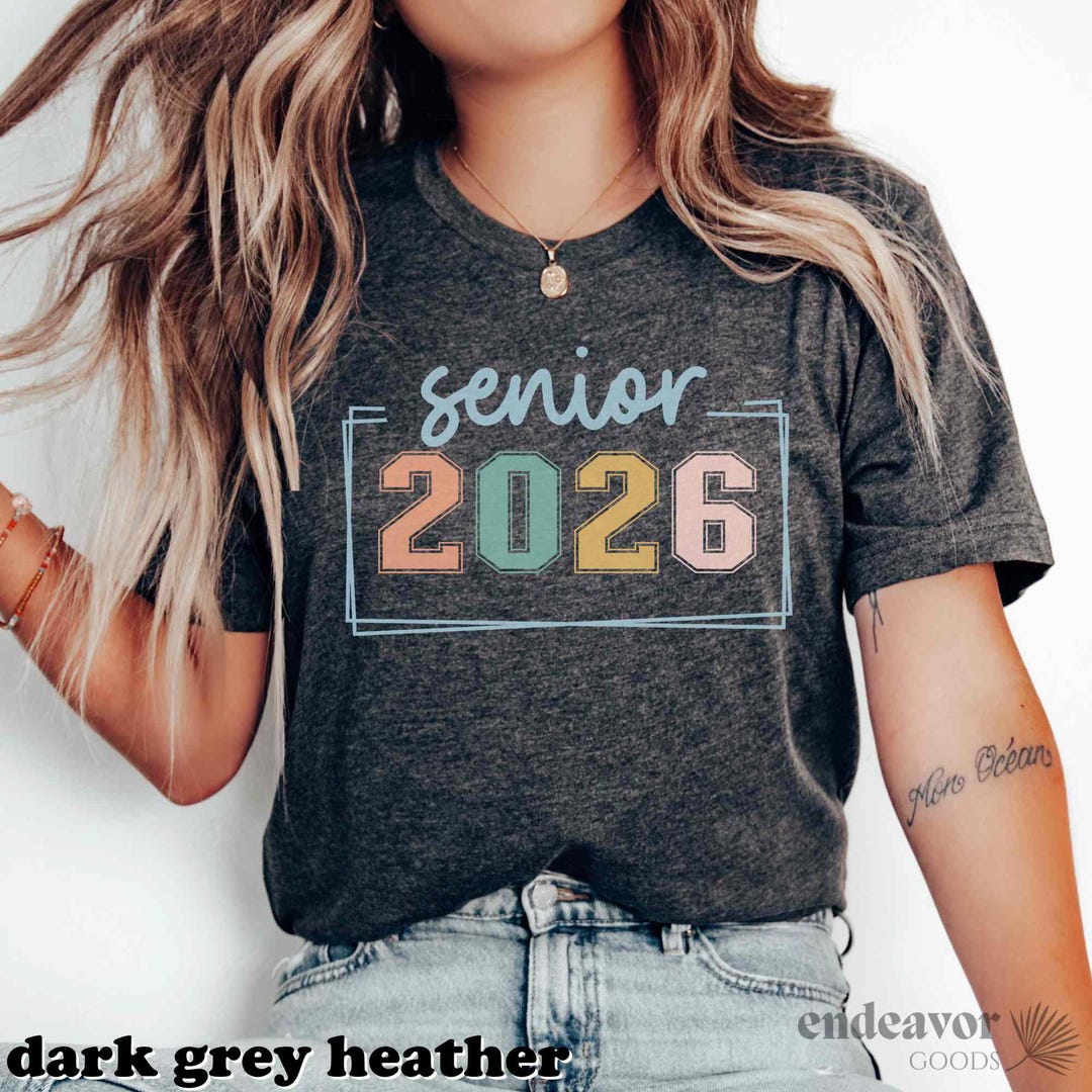 Senior 2026 Shirt Class of 2026 Shirt Senior Sunrise Shirt Senior ...