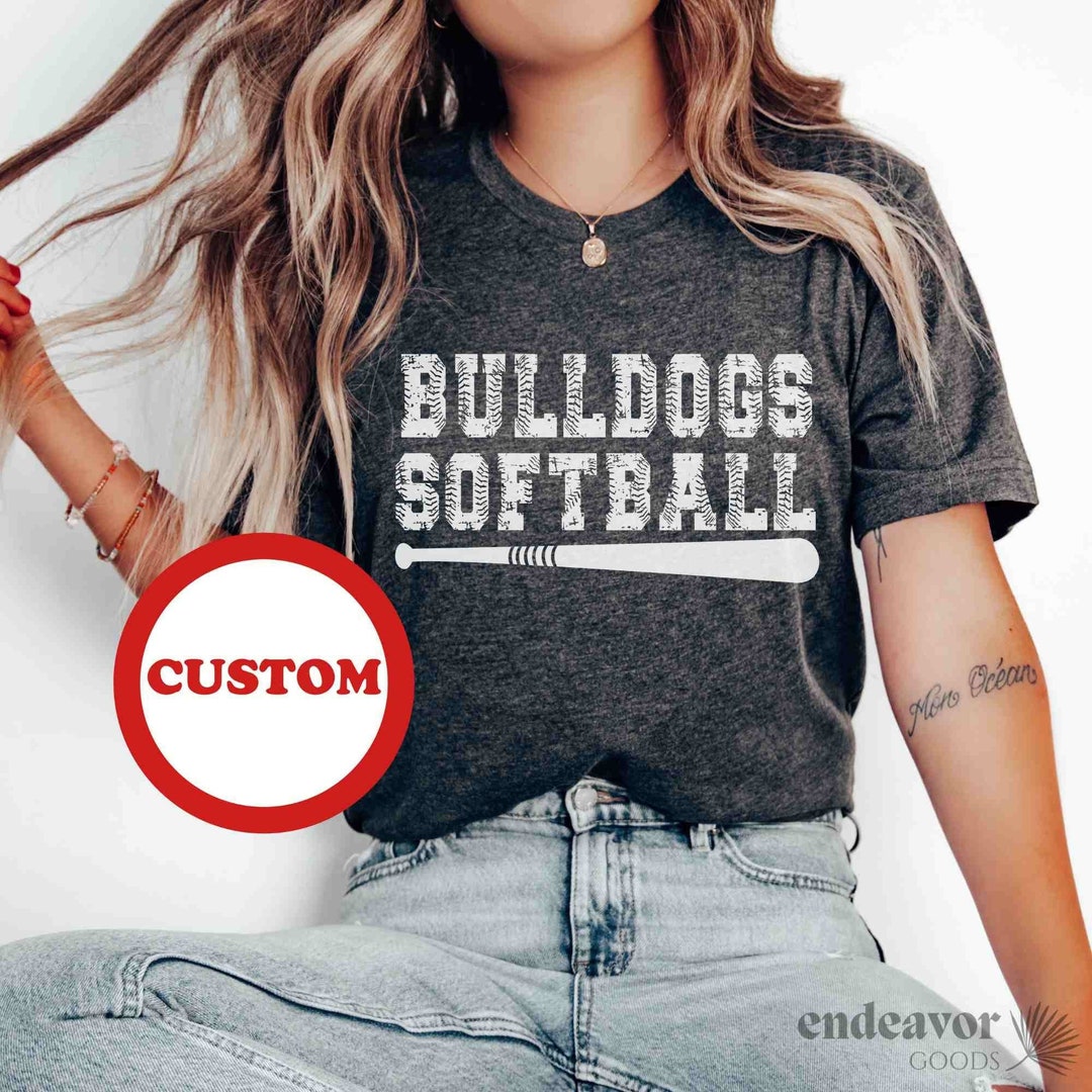Custom Softball Shirt for Mom Softball Mom Shirt for Softball Game Day ...