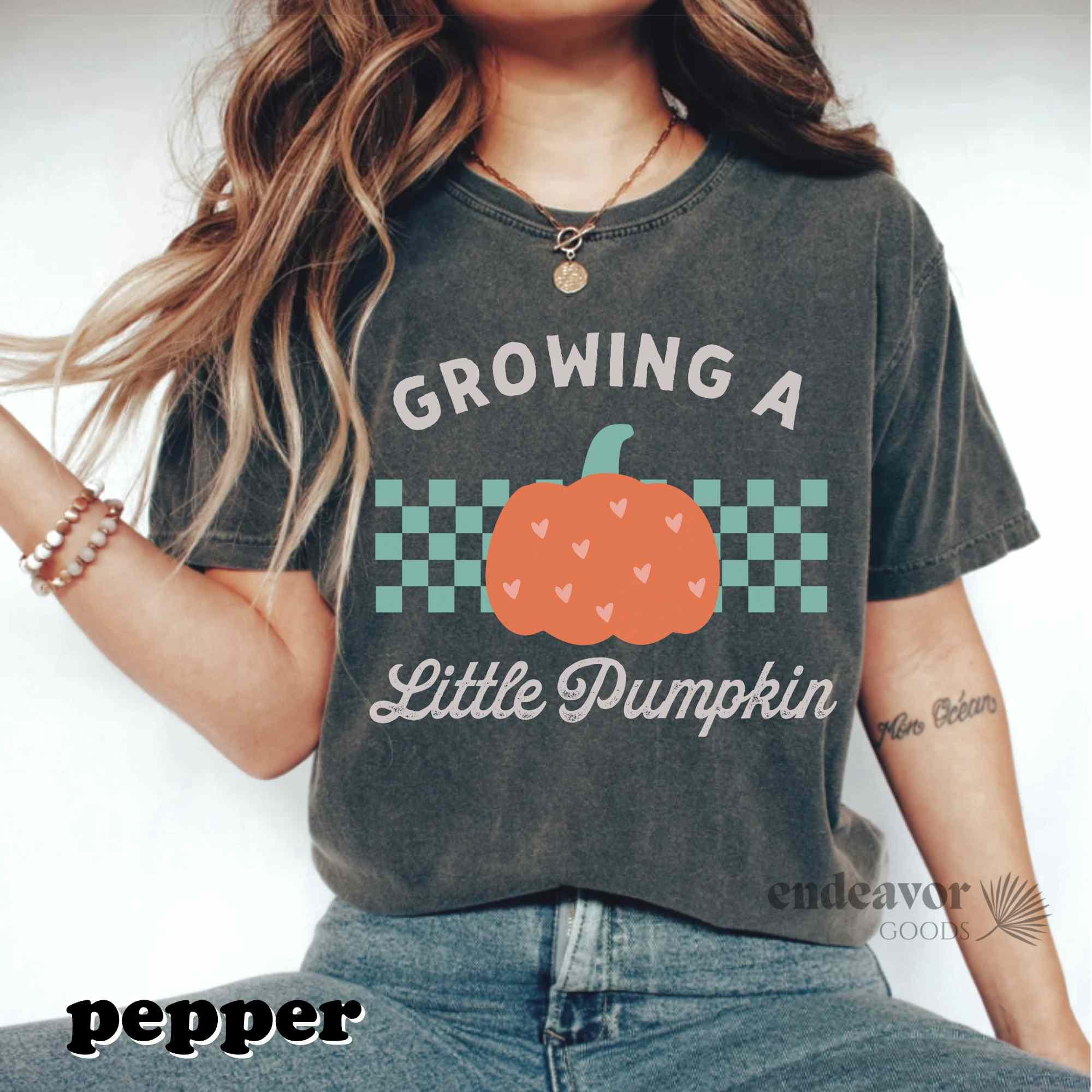 Comfort Colors Fall Pregnancy Announcement Shirt Fall Maternity Shirt ...