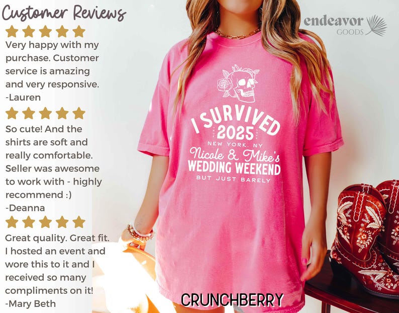 Custom I Survived Wedding Shirt Cocktail Wedding Tshirt Toss Wedding ...