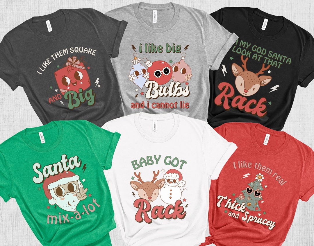 Funny Christmas Shirts, Couples Shirts, Matching Group Christmas Shirts ...