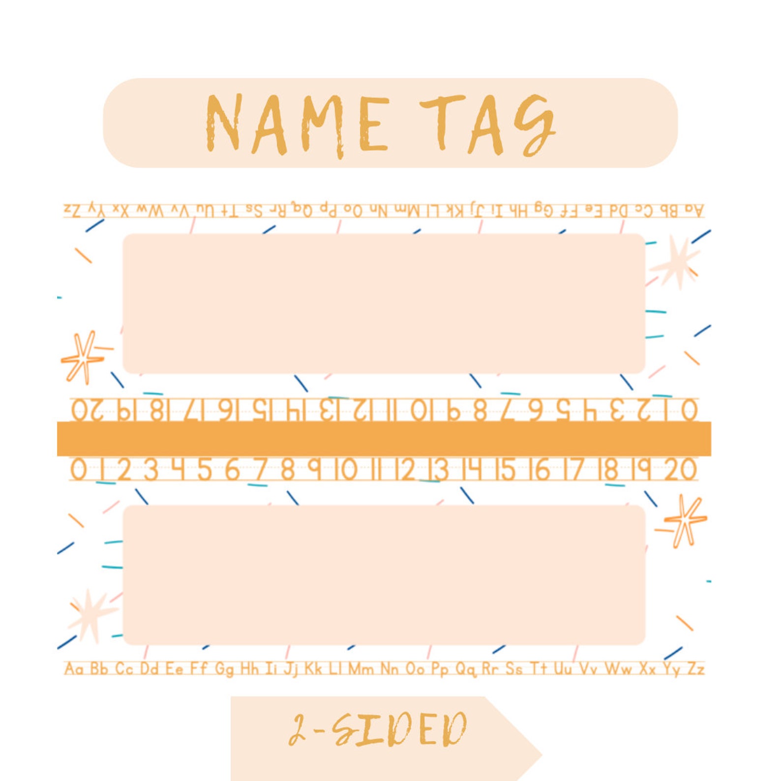 Editable School Desk Name Tag, Name Tag, Student Name Tag, Teacher ...