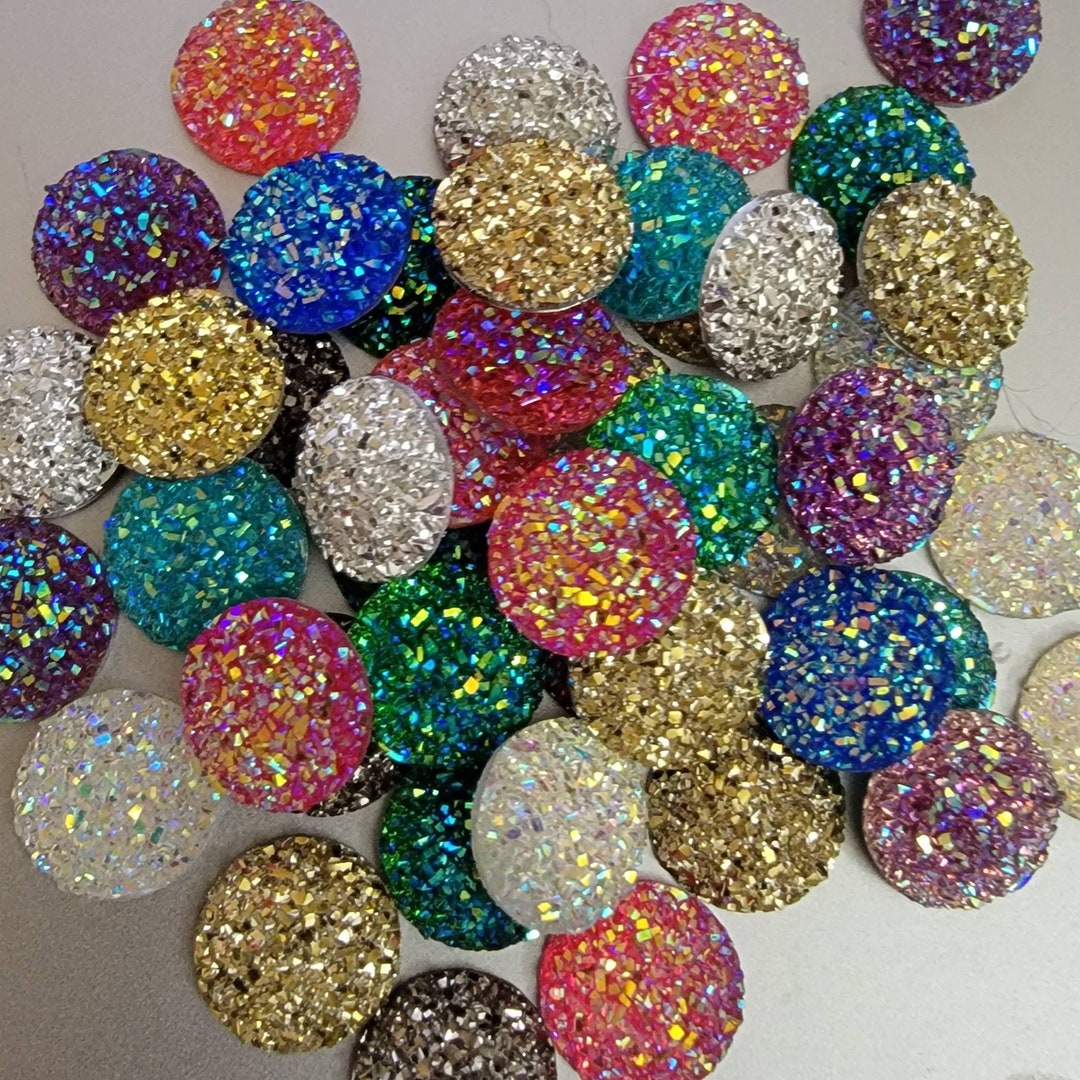 Crystal Sparkle Round Cover Minder's - Etsy