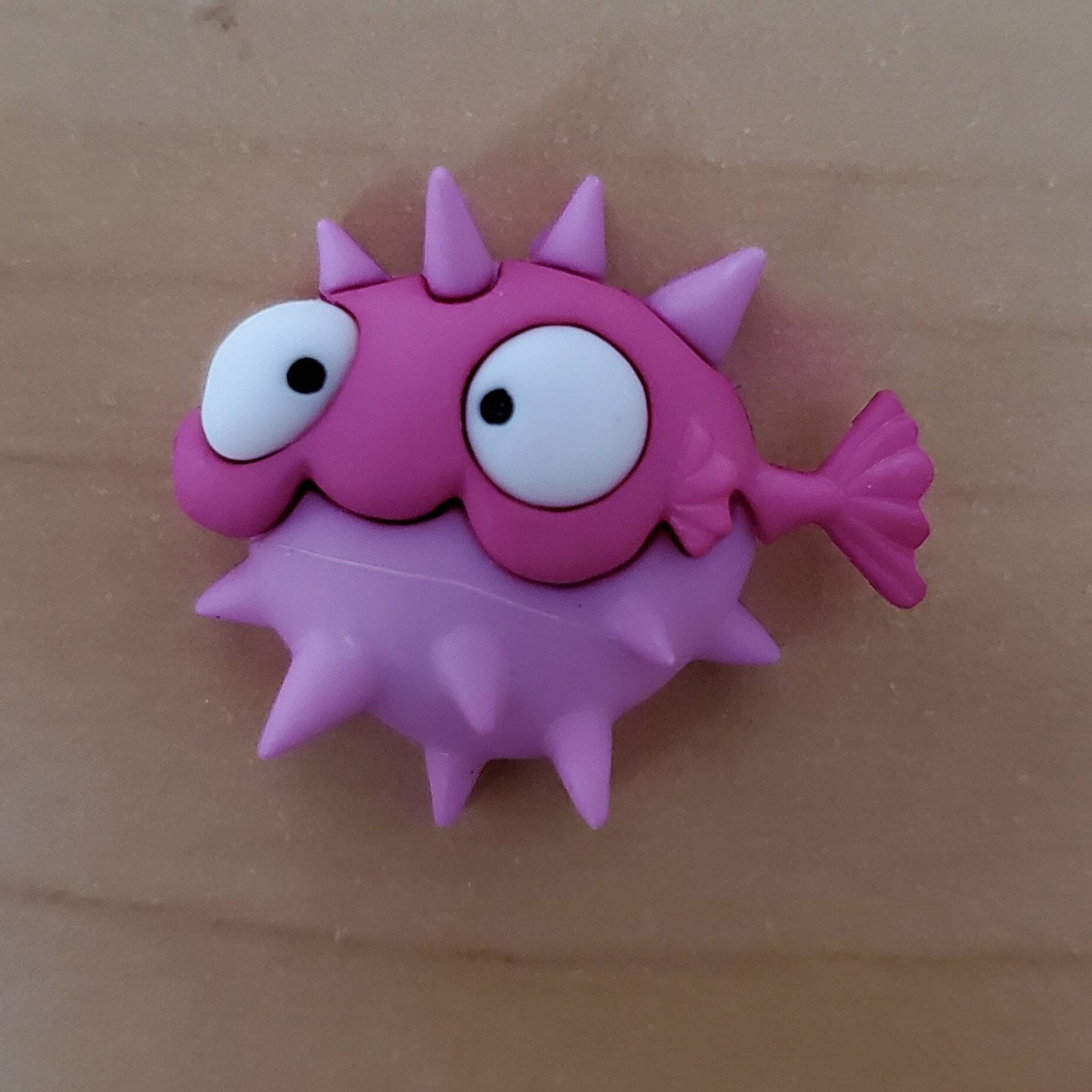 Pink Puffer Fish Cover Minder or Fridge Magnet - Etsy