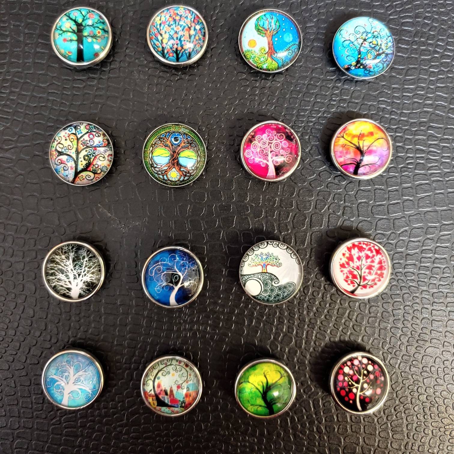 Tree Glass Charms/ Cover Minders - Etsy