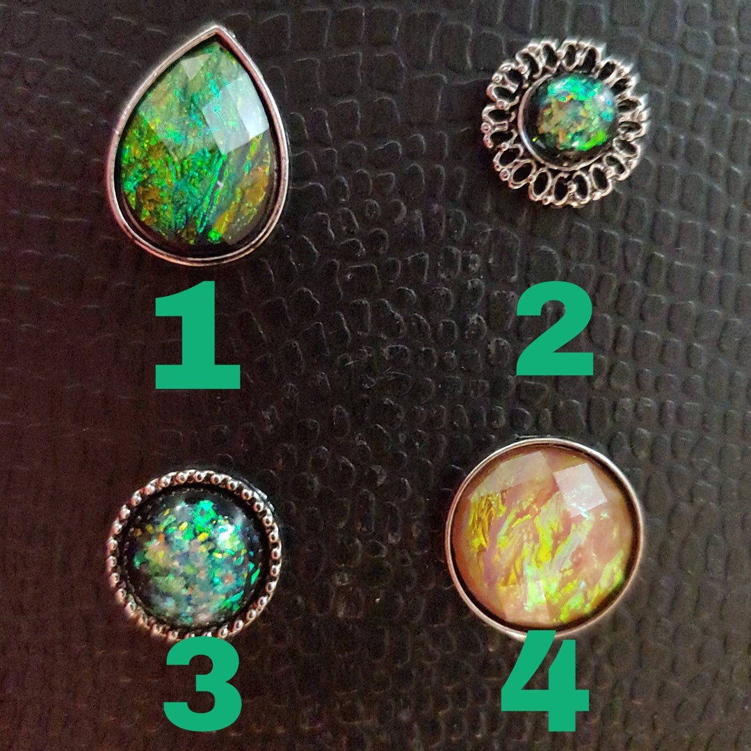 Emerald Green Gems Cover Minders or Fridge Magnets - Etsy