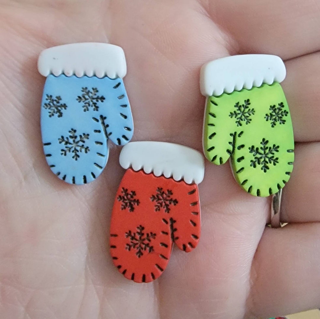 Little Mitten Cover Minders or Fridge Magnets - Etsy