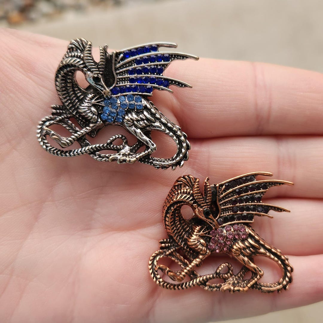 Looking Back Dragons Cover Minder or Fridge Magnet - Etsy