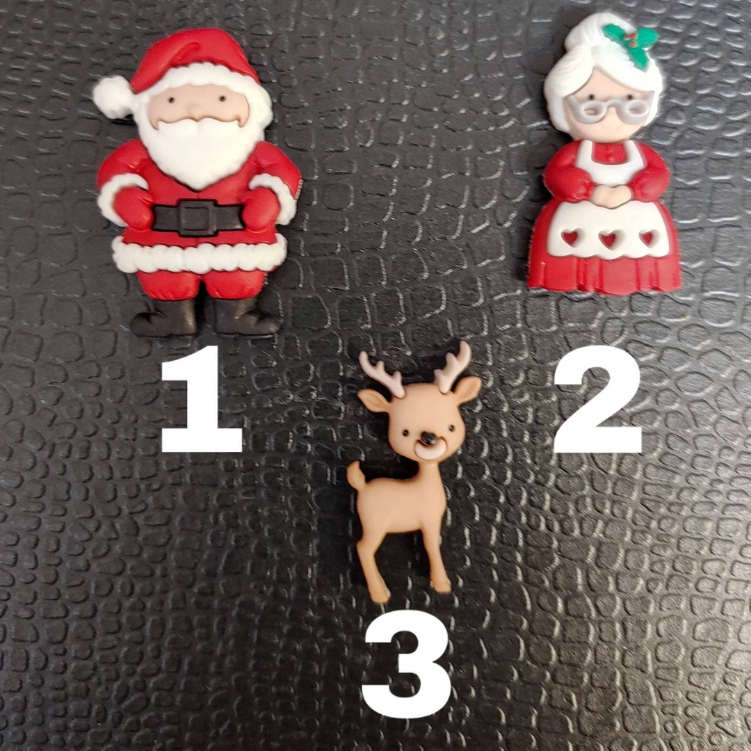 Santa and Mrs. Claus With Reindeer - Etsy