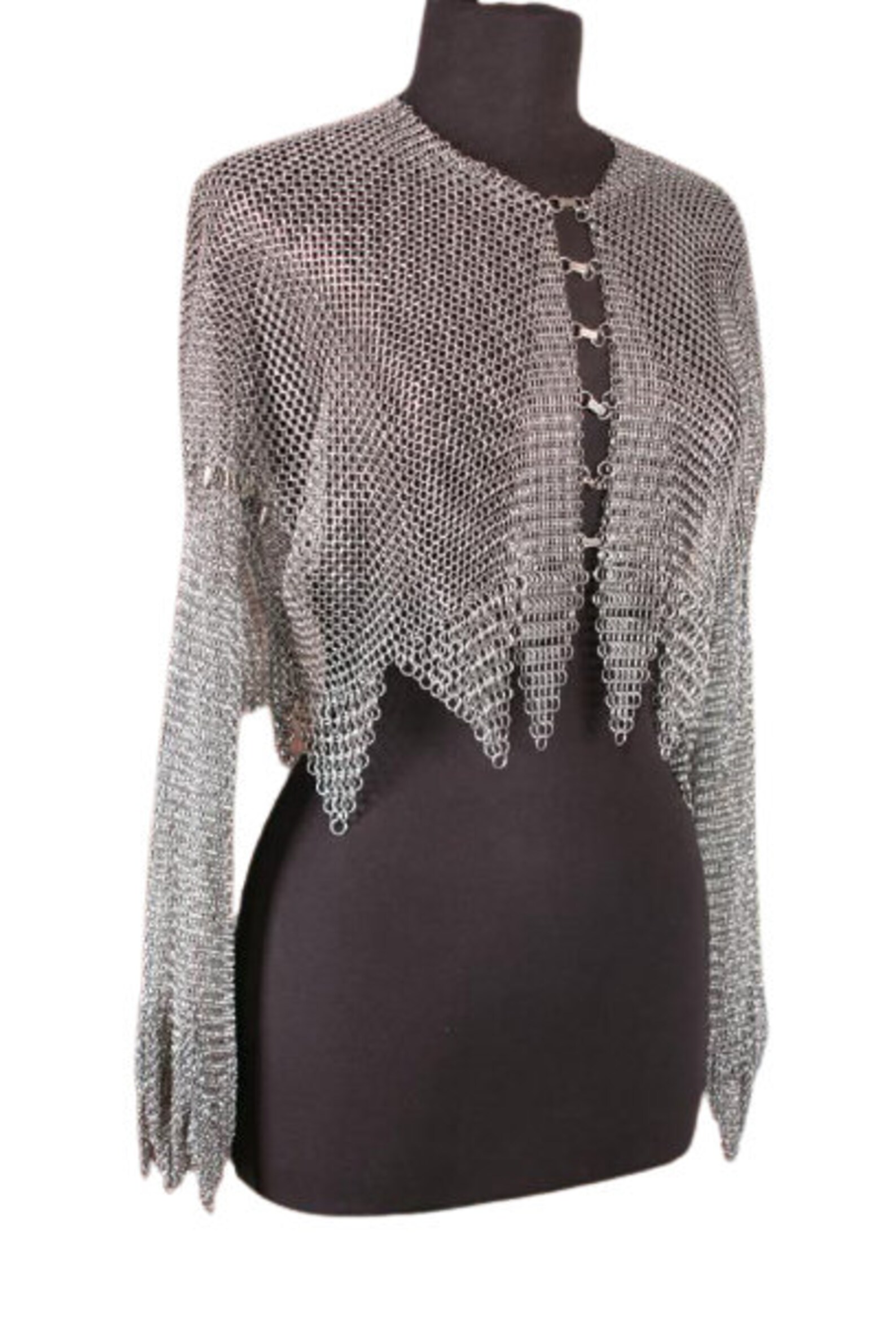 ALUMINIUM CUSTOM CHAINMAIL Jacket armor chainmail | Etsy