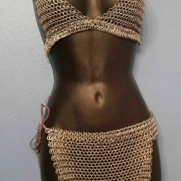Chainmail Bikini Etsy