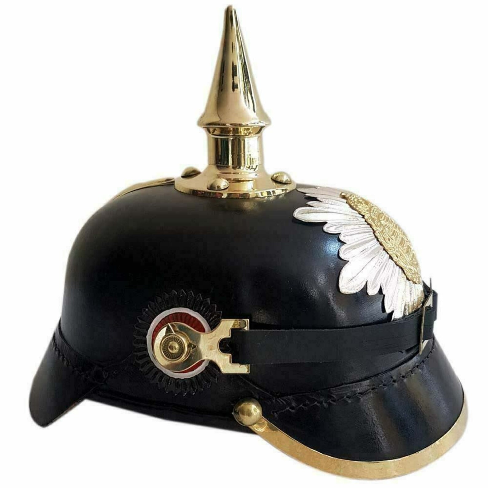 Prussian German Leather Pickelhaube helmet BEST GIFT PRESENT | Etsy