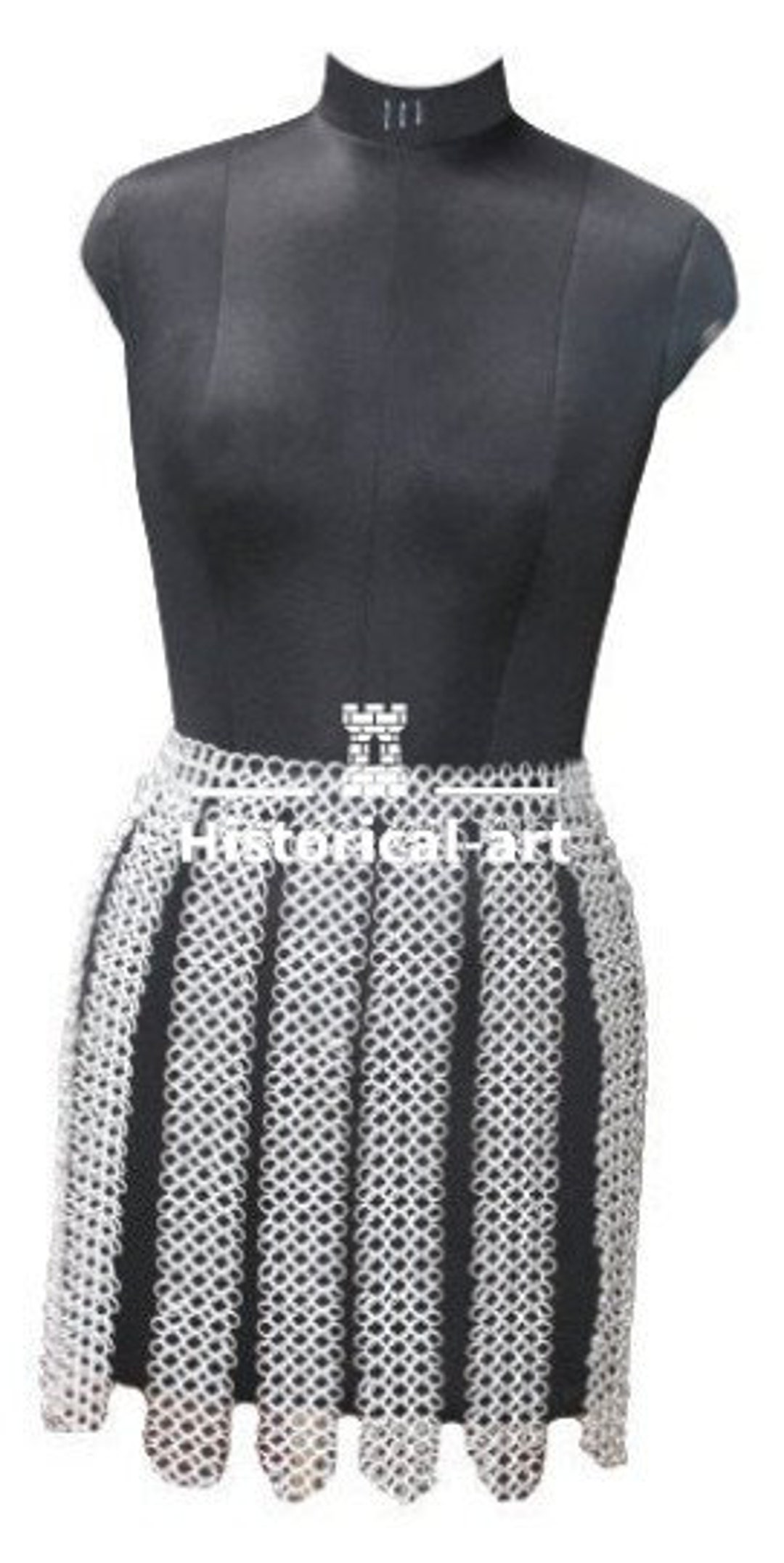 Chainmail Skirt Aluminum 9 Mm Light Weight Ladies - Etsy