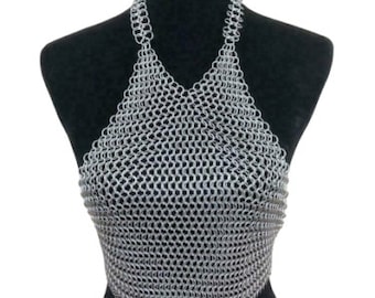 Chainmail Crop Top - Etsy