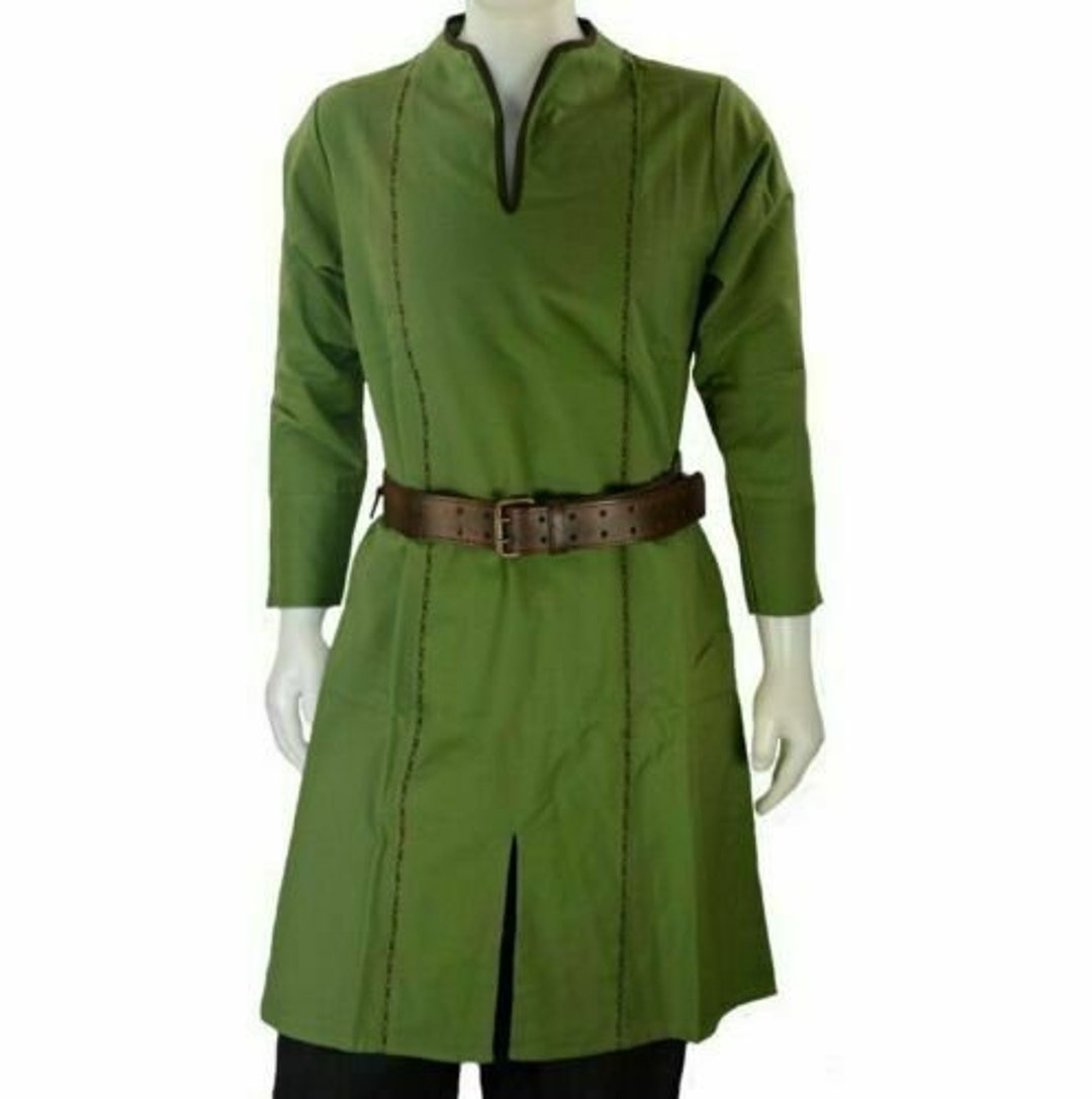 Viking Green Color Medieval Renaissance Tunic for Armor - Etsy