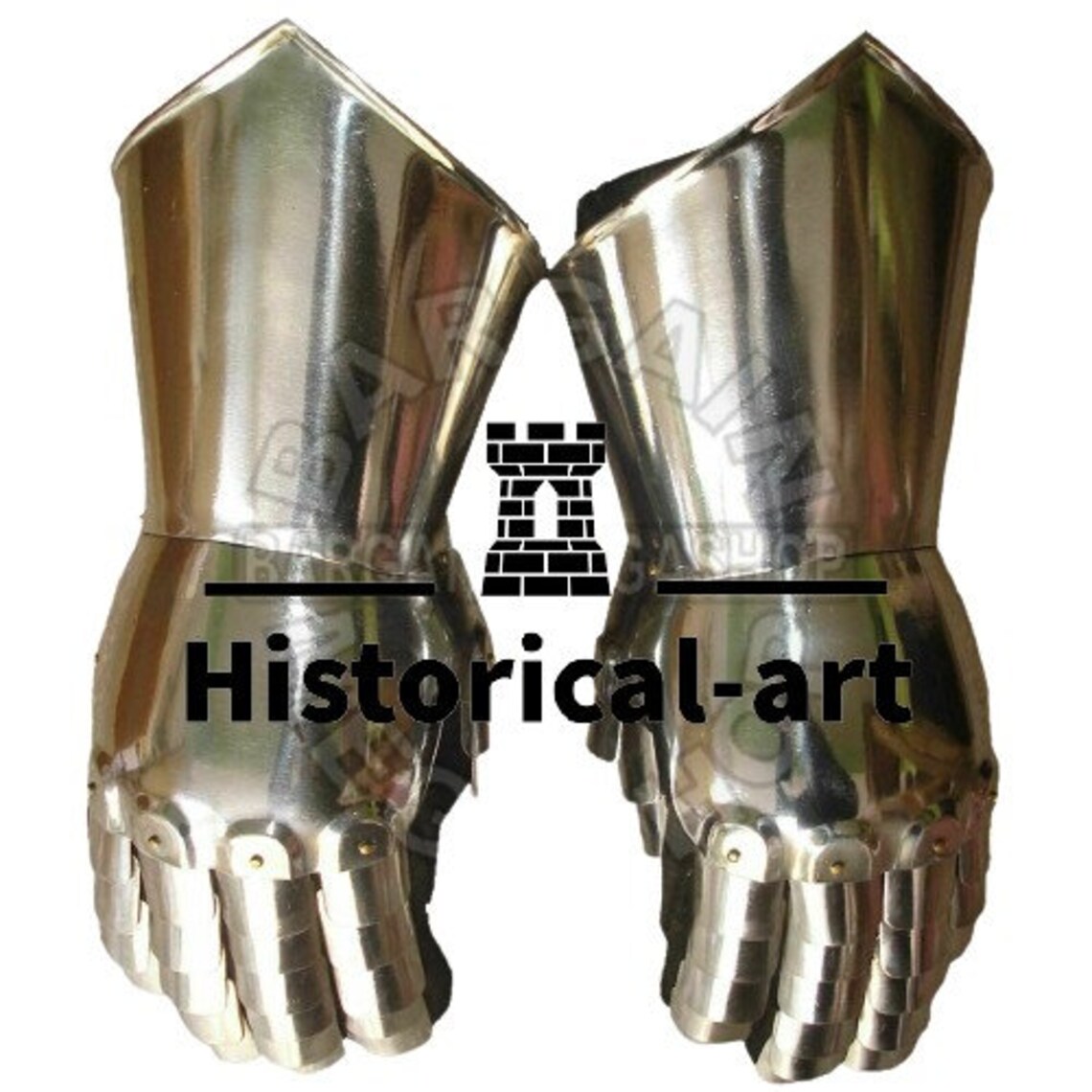 Medieval Gauntlets Armor Metal Plate Pair Set of 2 Gloves | Etsy
