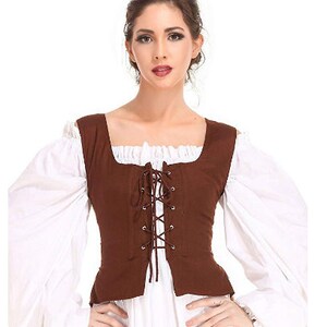 Medieval Wench Pirate Renaissance Cosplay Costume Peasant - Etsy